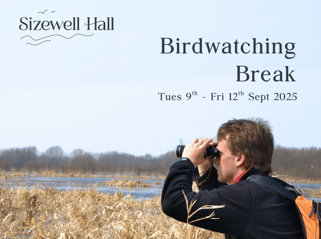 Bird Watching Break Sept 2025 - Booking Forms Released - Sizewell Hall